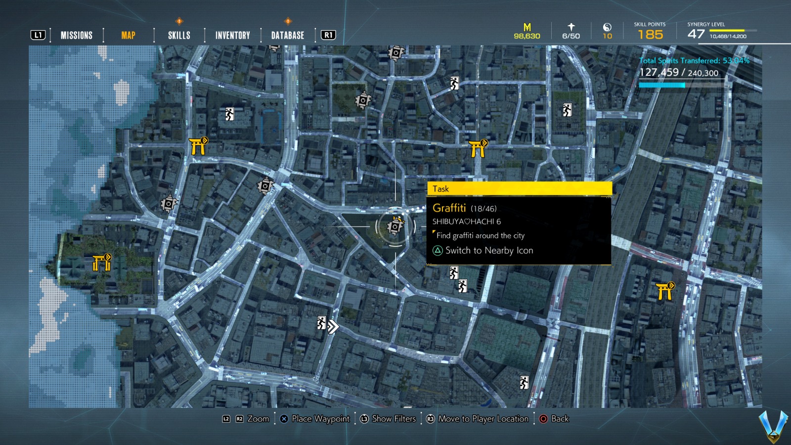 Ghostwire: Tokyo - All Shibuya♡Hachi Graffiti Locations Guide - Neoseeker