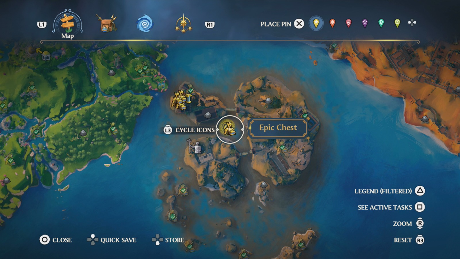 Clashing Rocks Chest Locations - Immortals Fenyx Rising Walkthrough ...