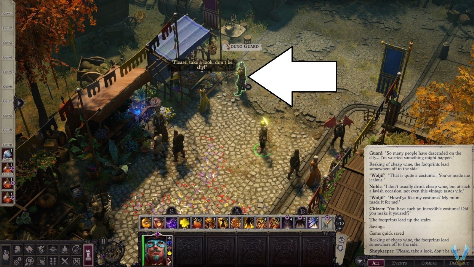 Talk to the guards - Pathfinder: Wrath of the Righteous Walkthrough ...