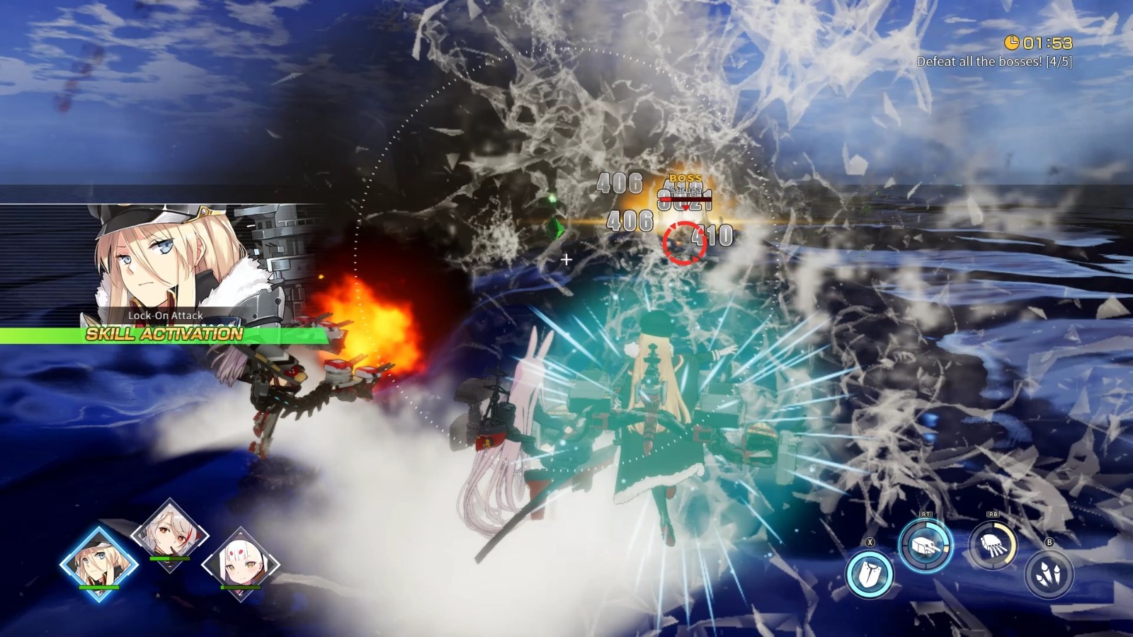 Combat Basics - Azur Lane Crosswave Walkthrough - Neoseeker