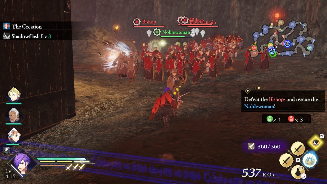 Chapter 9: One Fell Swoop Guide - Fire Emblem Warriors: Three Hopes ...