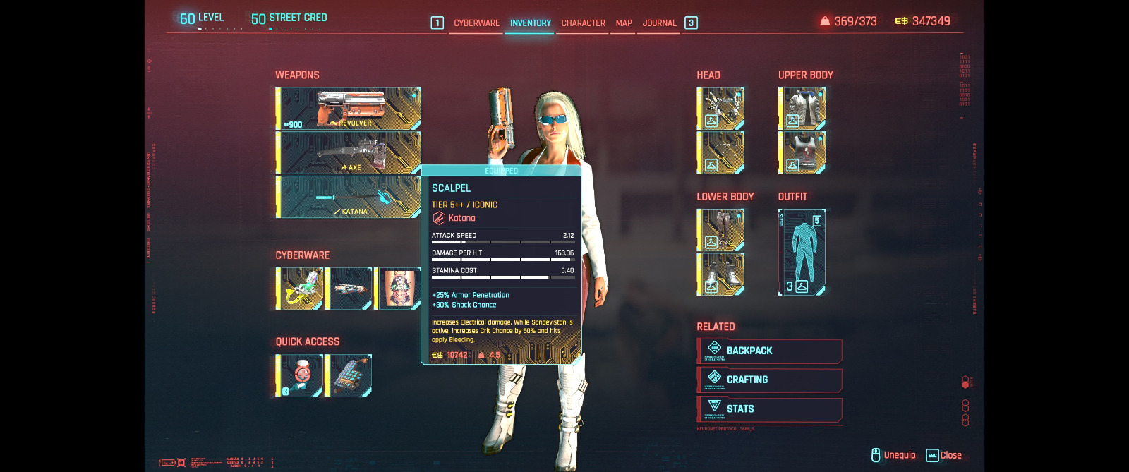 Cyberpunk 2077 - InEffect's Street Samurai Build Guide - Neoseeker