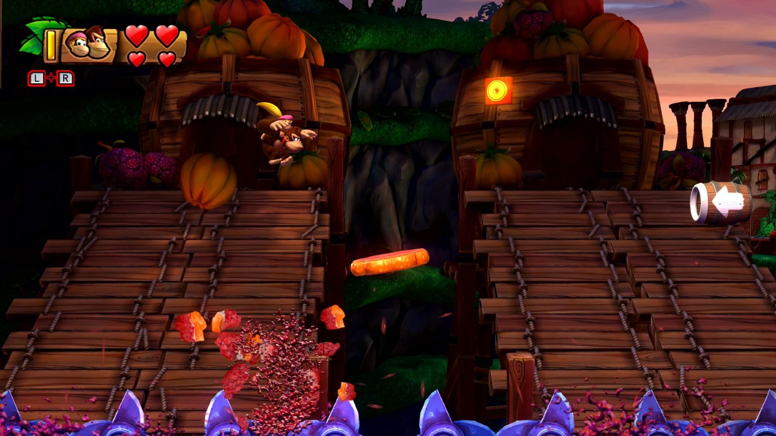 5-3 Fruity Factory - Donkey Kong Country: Tropical Freeze Walkthrough ...