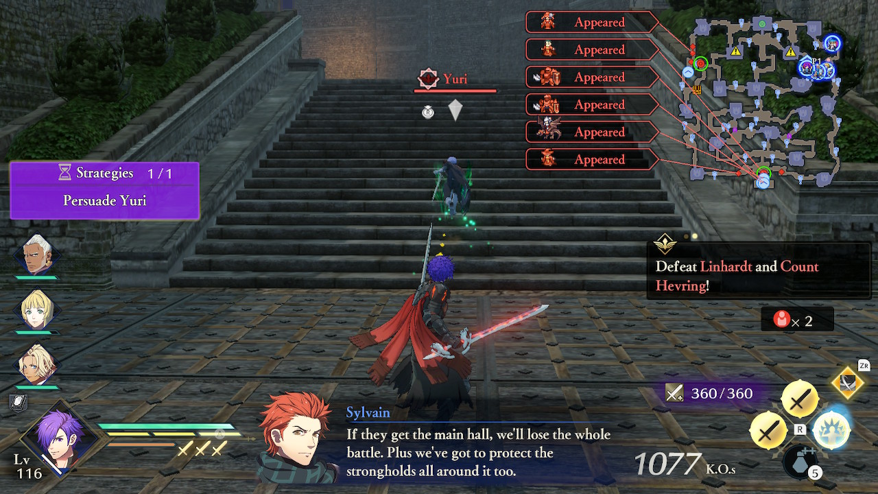 Chapter 9: Saving of the Silver Maiden Guide - Fire Emblem Warriors ...