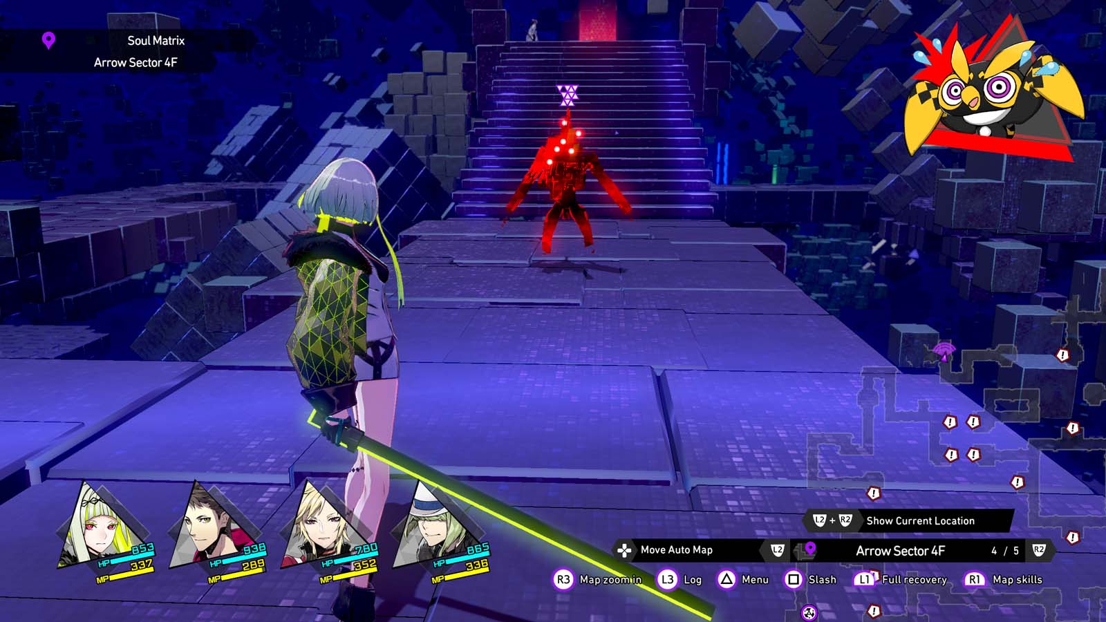 Arrow Sector Cleanup 4 Directive Guide Soul Hackers 2 Neoseeker