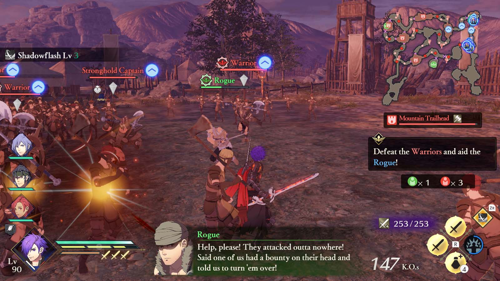 The Ashen Wolves' Reunion Paralogue Guide - Fire Emblem Warriors: Three ...
