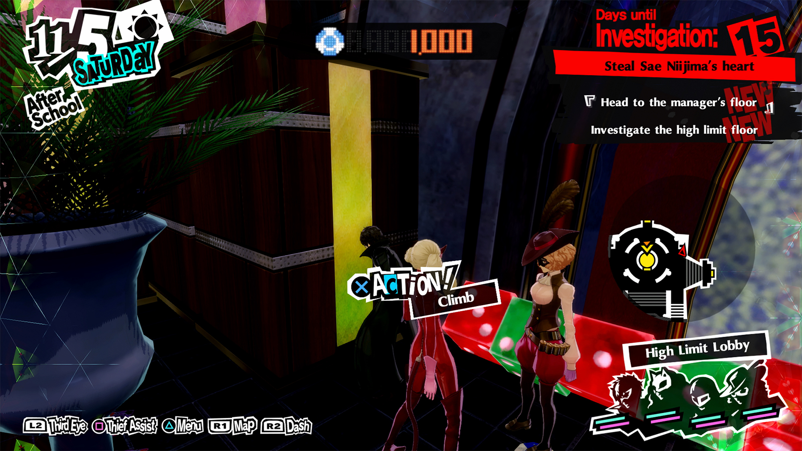 Sae's Casino - Persona 5 Royal Walkthrough - Neoseeker