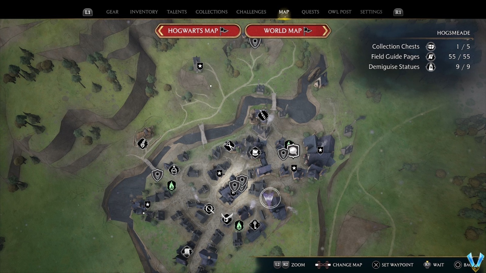 Hogwarts Legacy - All Collection Chests - Hogsmeade Locations Guide ...