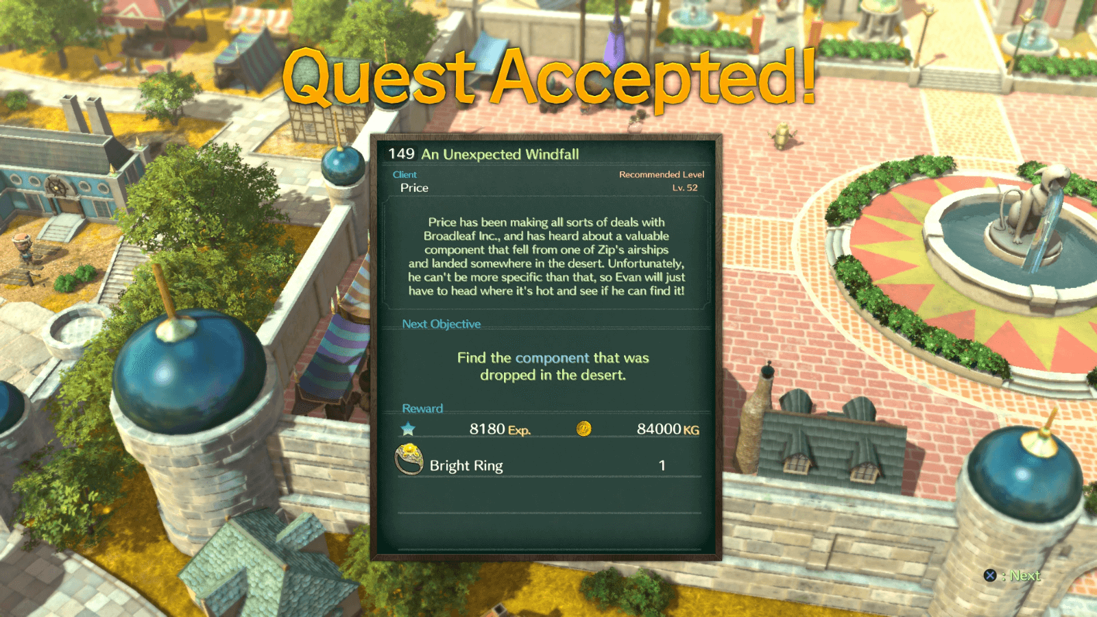 149 An Unexpected Windfall - Ni no Kuni II: Revenant Kingdom ...