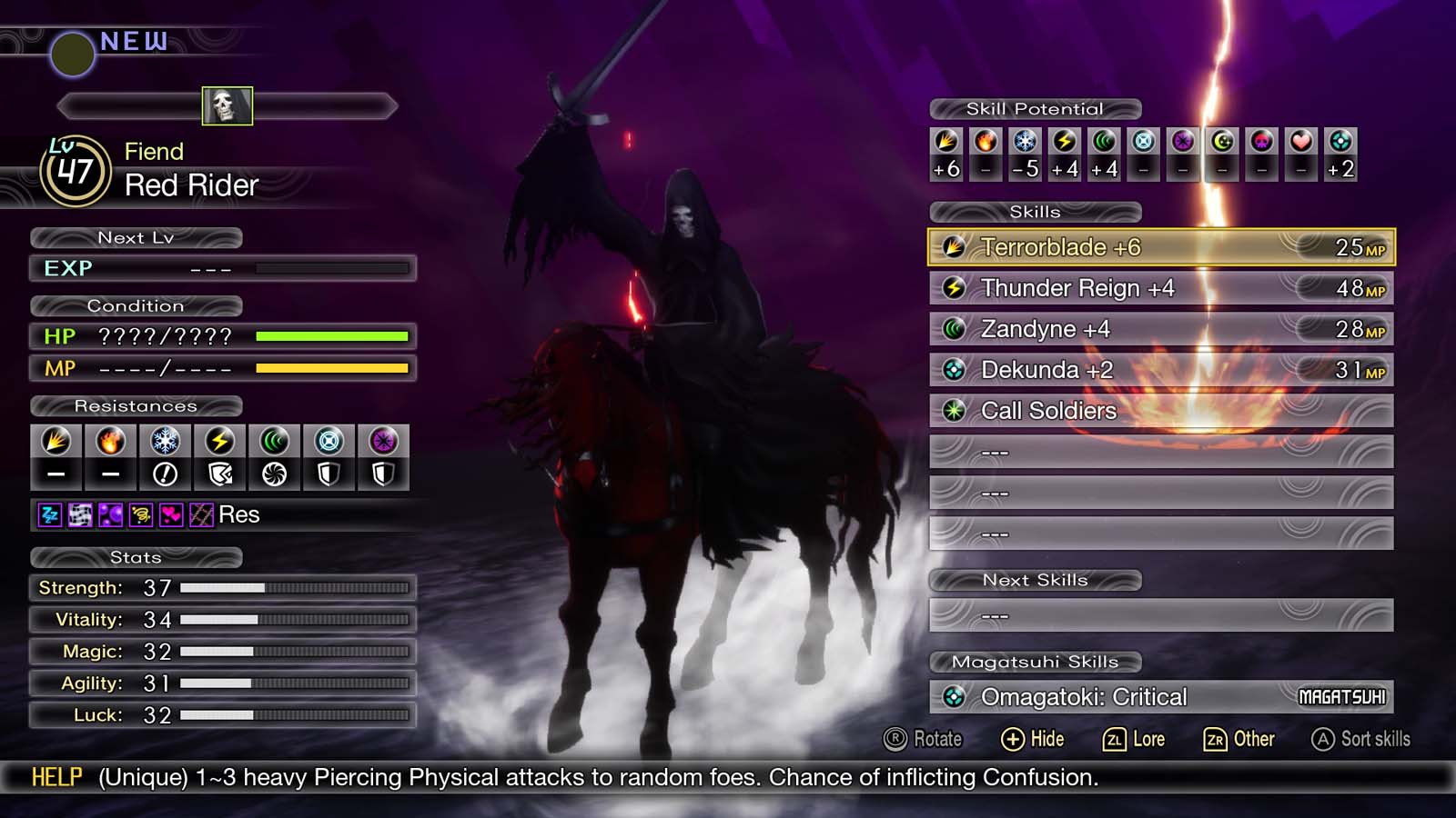 How To Defeat Red Rider: Enemy Guide - Shin Megami Tensei V - Neoseeker