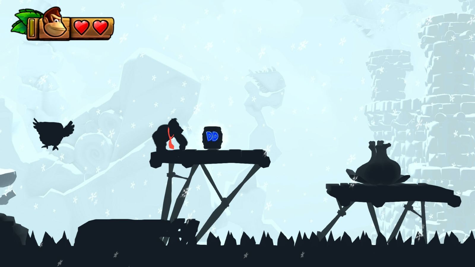 6-6 Cliffside Slide - Donkey Kong Country: Tropical Freeze Walkthrough ...