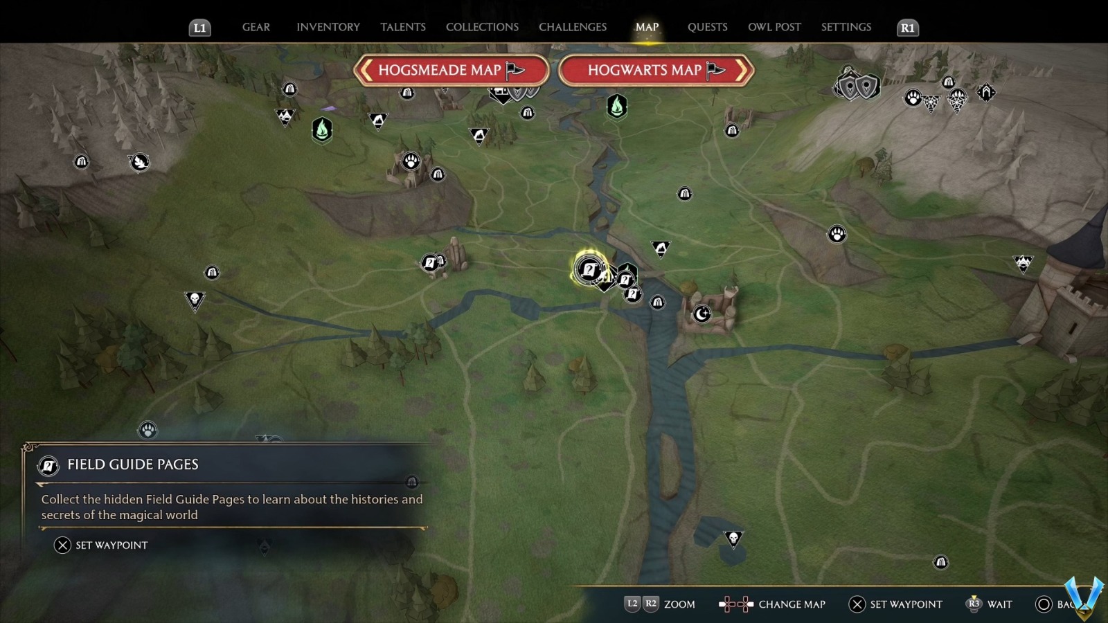 Hogwarts Legacy - All Field Guide Pages - The Highlands Locations Guide ...