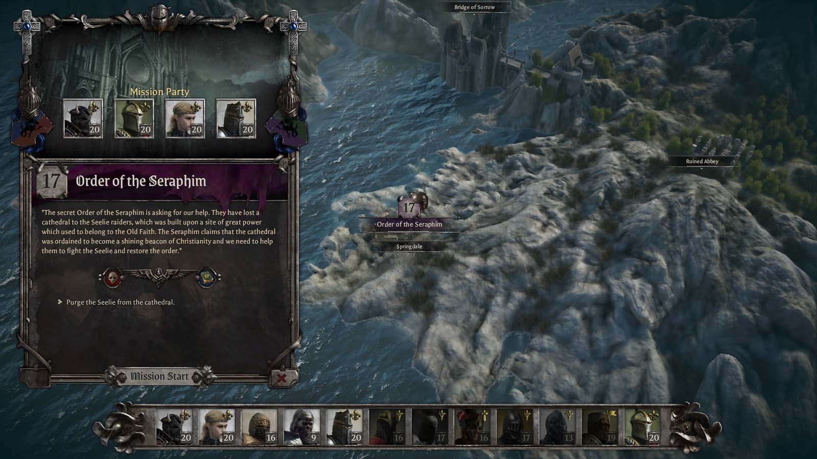 The Order of the Seraphim Guide - King Arthur: Knight's Tale - Neoseeker