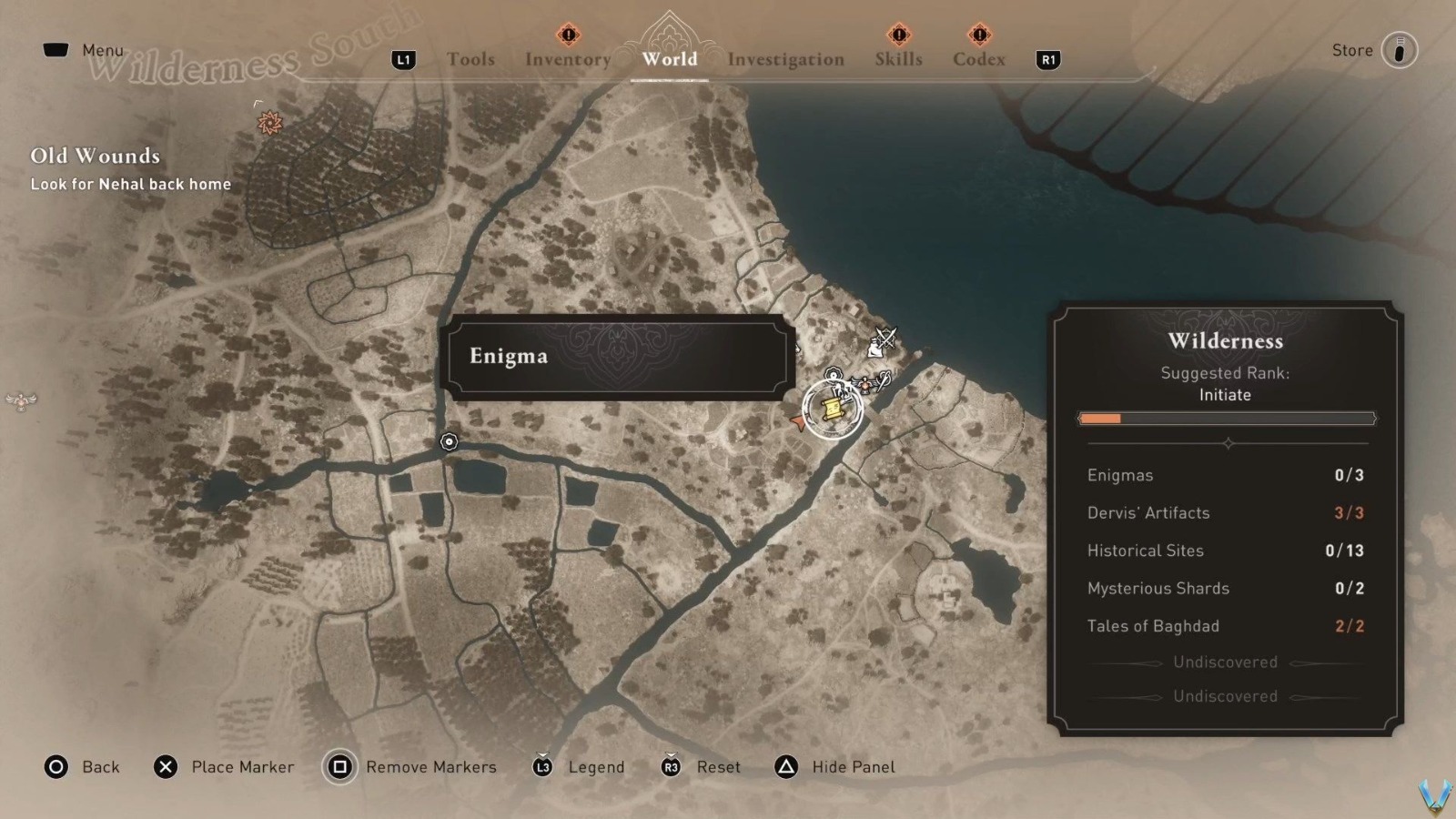 Assassin's Creed Mirage - Wilderness Enigmas Locations Guide - Neoseeker