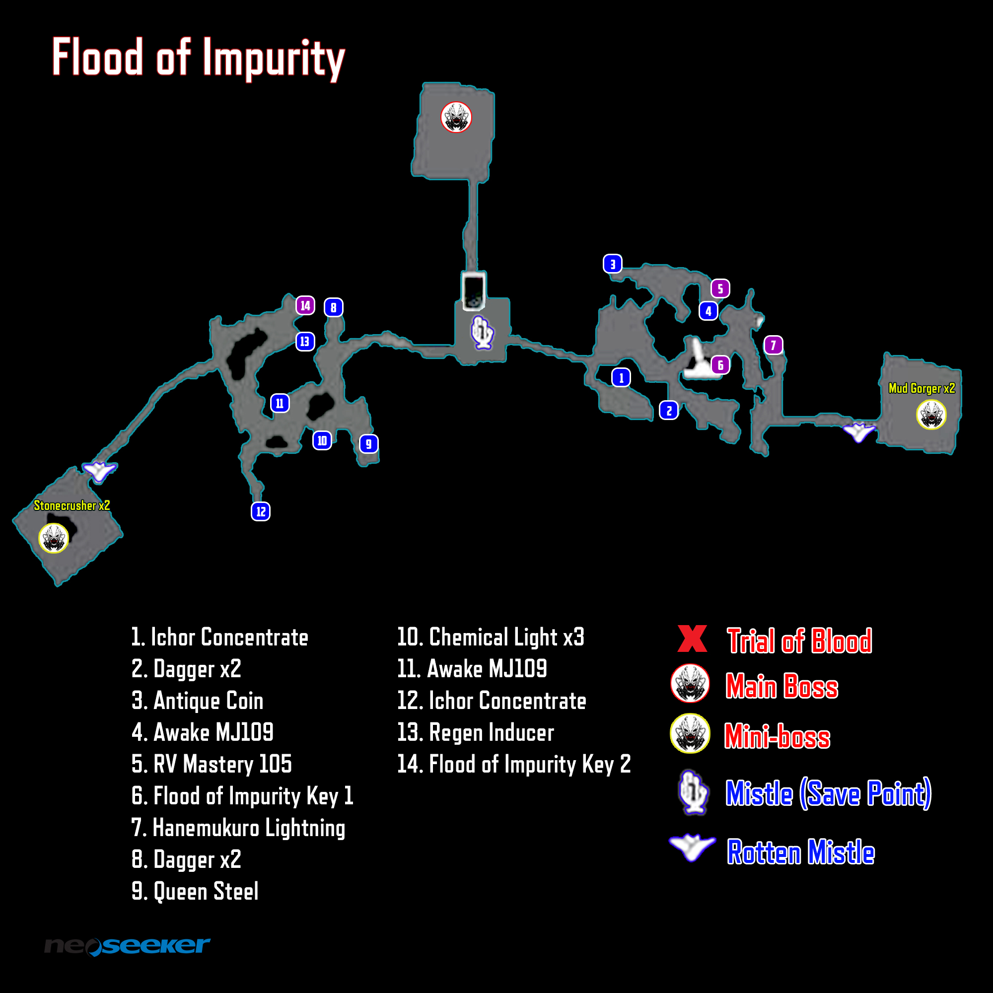 Depths-Flood of Impurity - Code Vein Walkthrough - Neoseeker