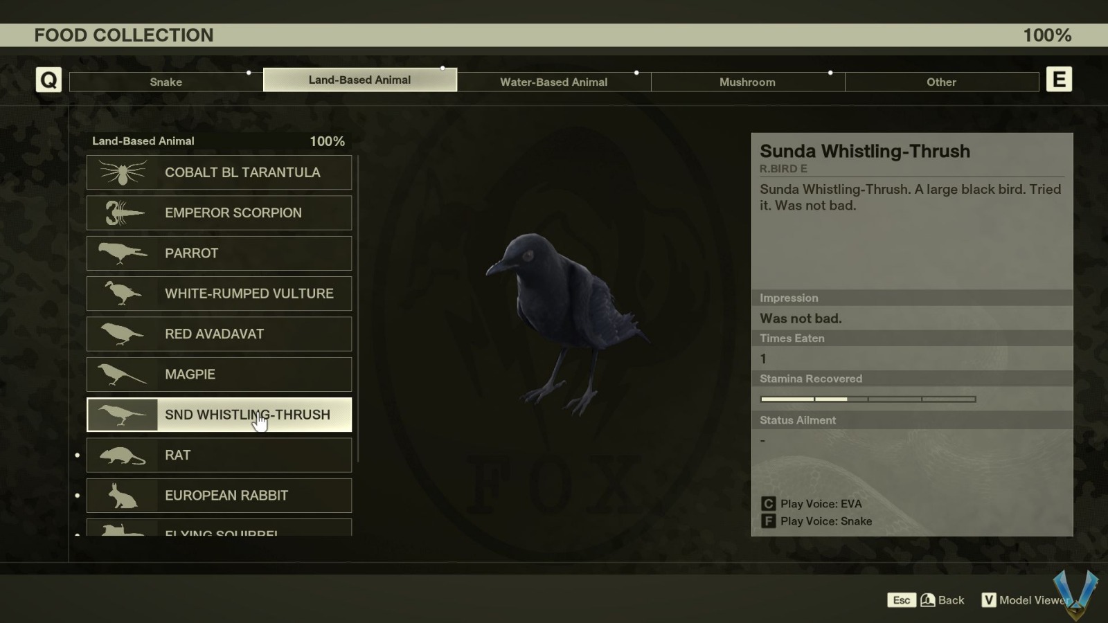 All Land-Based Animal Locations - Metal Gear Solid Delta (Δ): Snake ...
