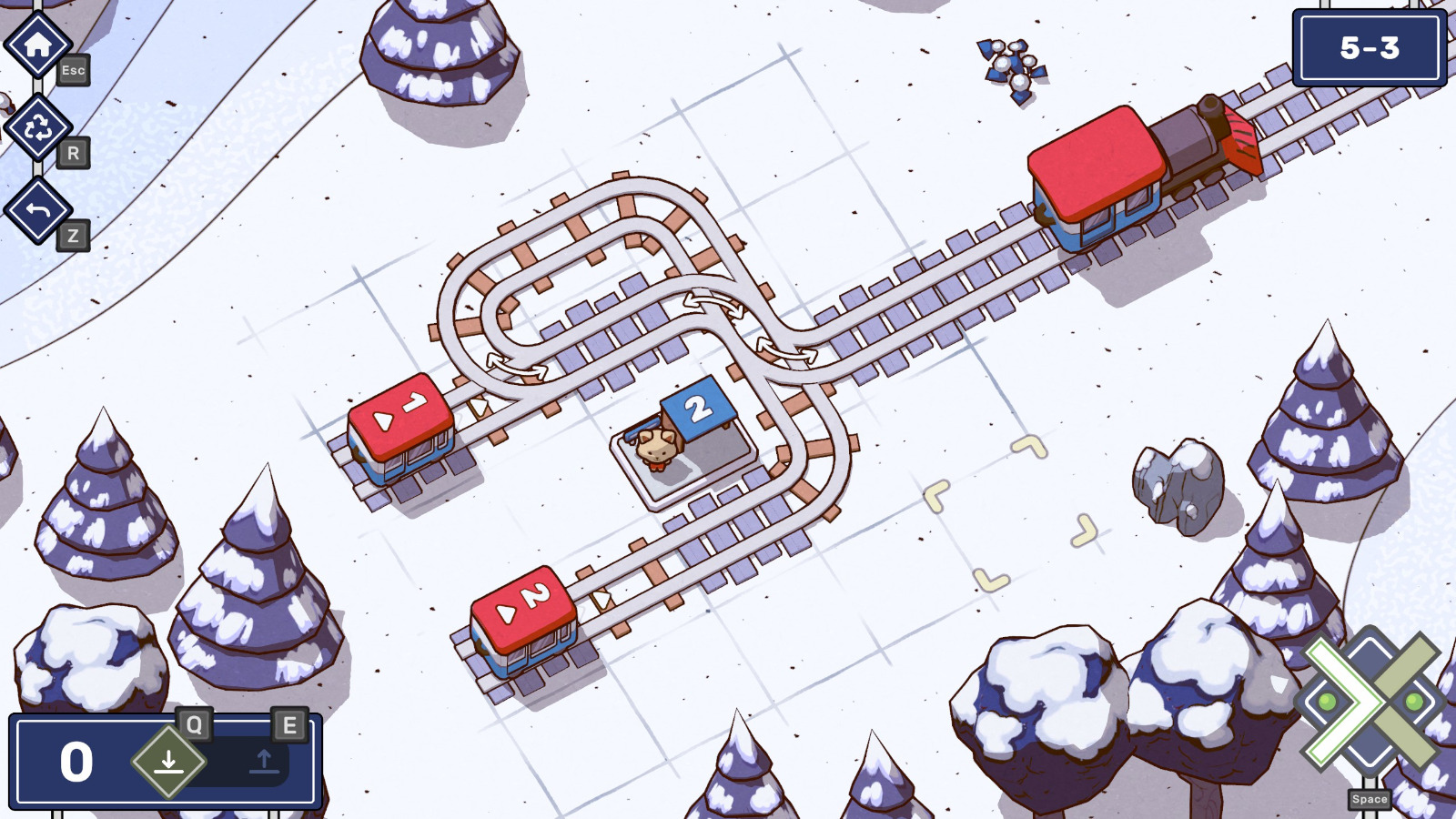 World 5 Puzzle Solutions - Railbound Walkthrough - Neoseeker