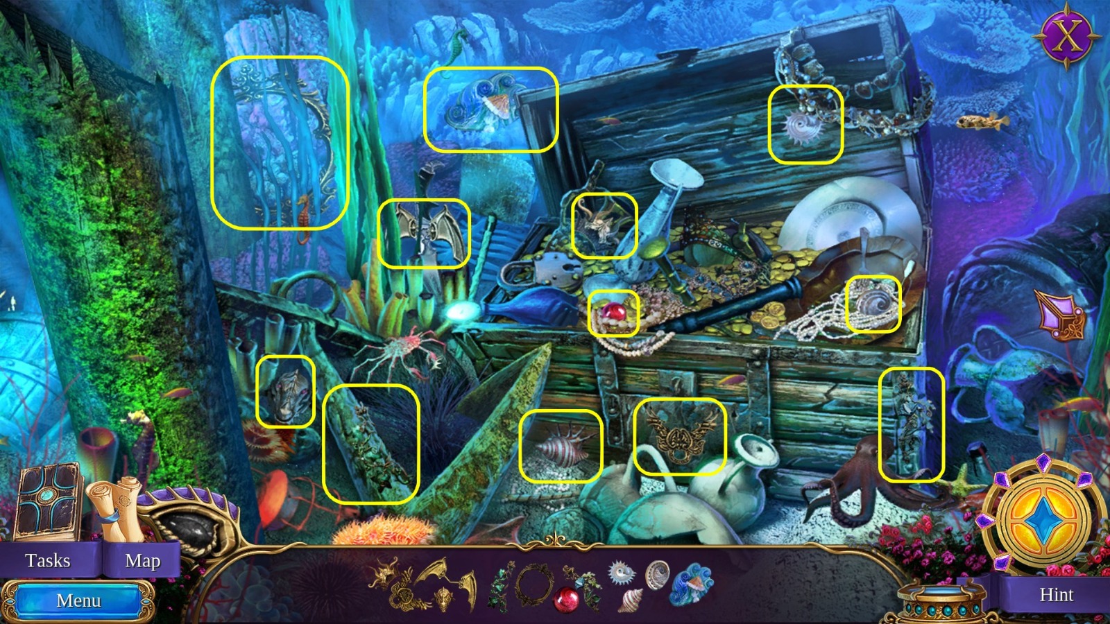 Hidden Objects (main) - The Secret Order 5: The Buried Kingdom ...