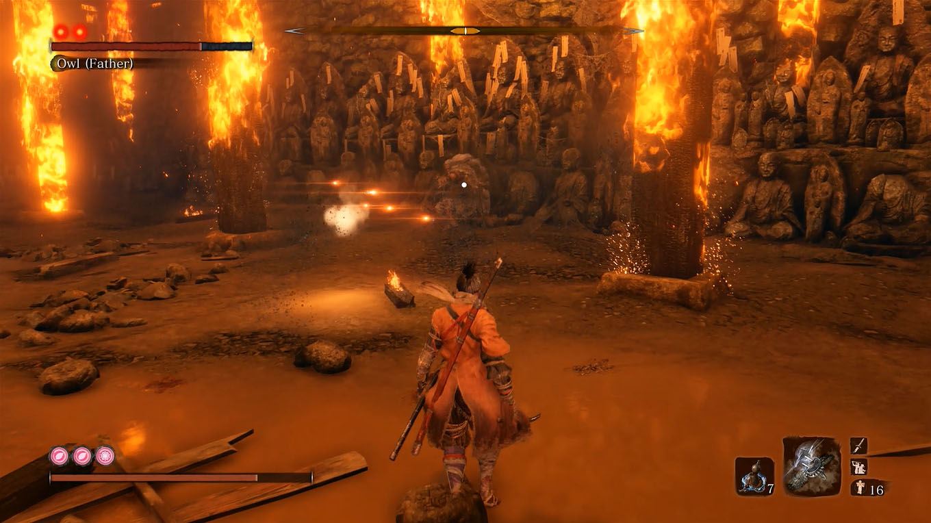 Boss: Owl (Father) - Sekiro: Shadows Die Twice Walkthrough - Neoseeker