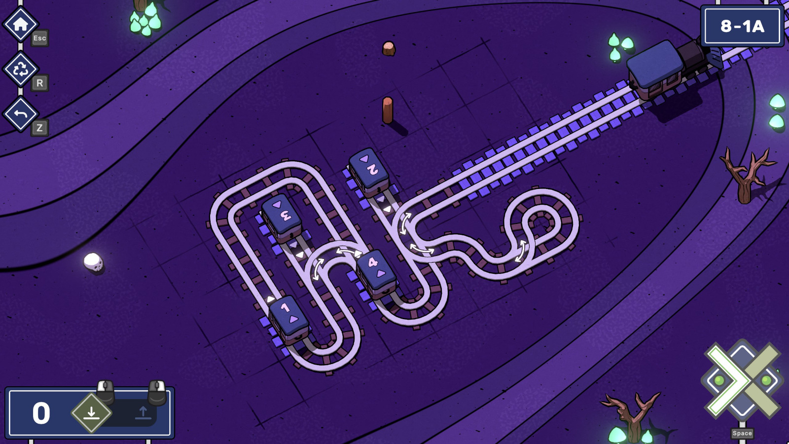 World 8 Puzzle Solutions - Railbound Walkthrough - Neoseeker