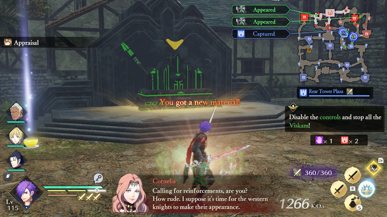 Chapter 8: Quelling the Rebellion Guide - Fire Emblem Warriors: Three ...