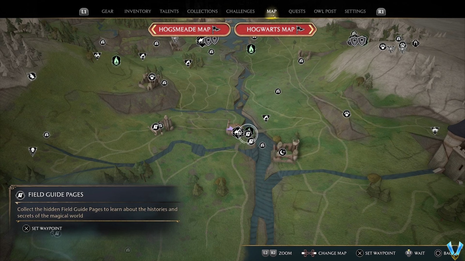 Hogwarts Legacy - All Field Guide Pages - The Highlands Locations Guide ...