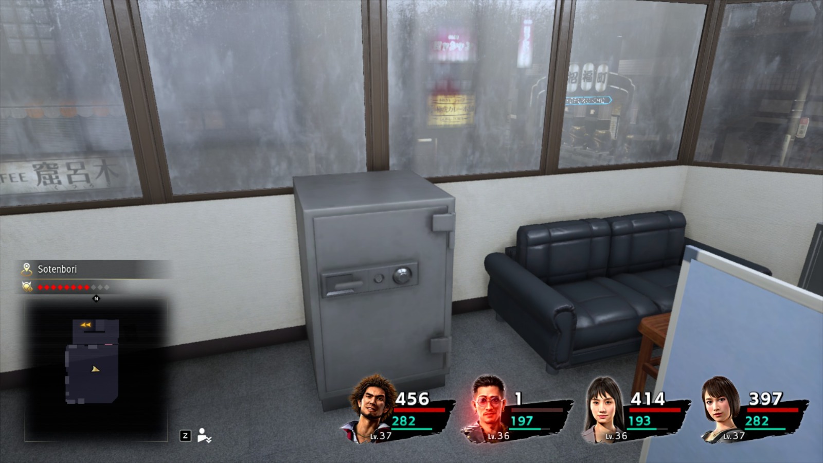 Safe Locations (Sotenbori) - Yakuza: Like a Dragon Walkthrough - Neoseeker