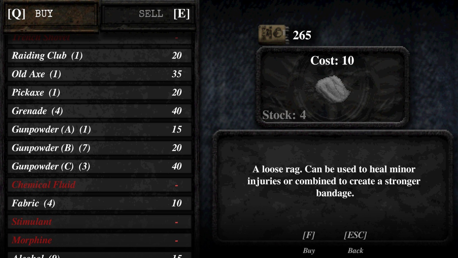 Conscript - Items Guide - CONSCRIPT (2024) - Neoseeker