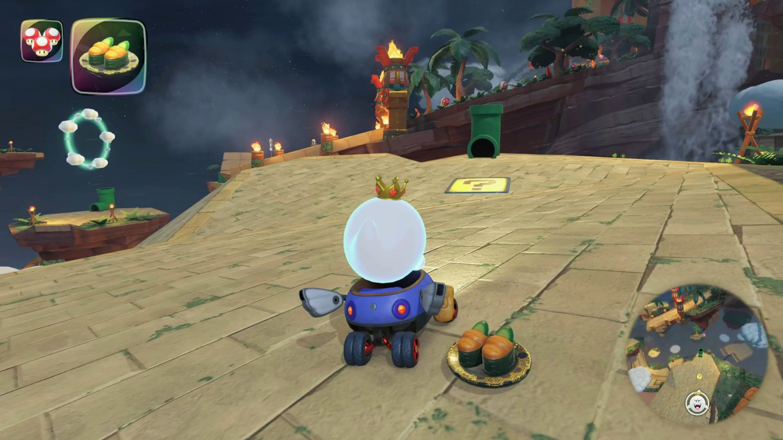Great ? Block Ruins Hidden ? Panel Locations - Mario Kart World ...