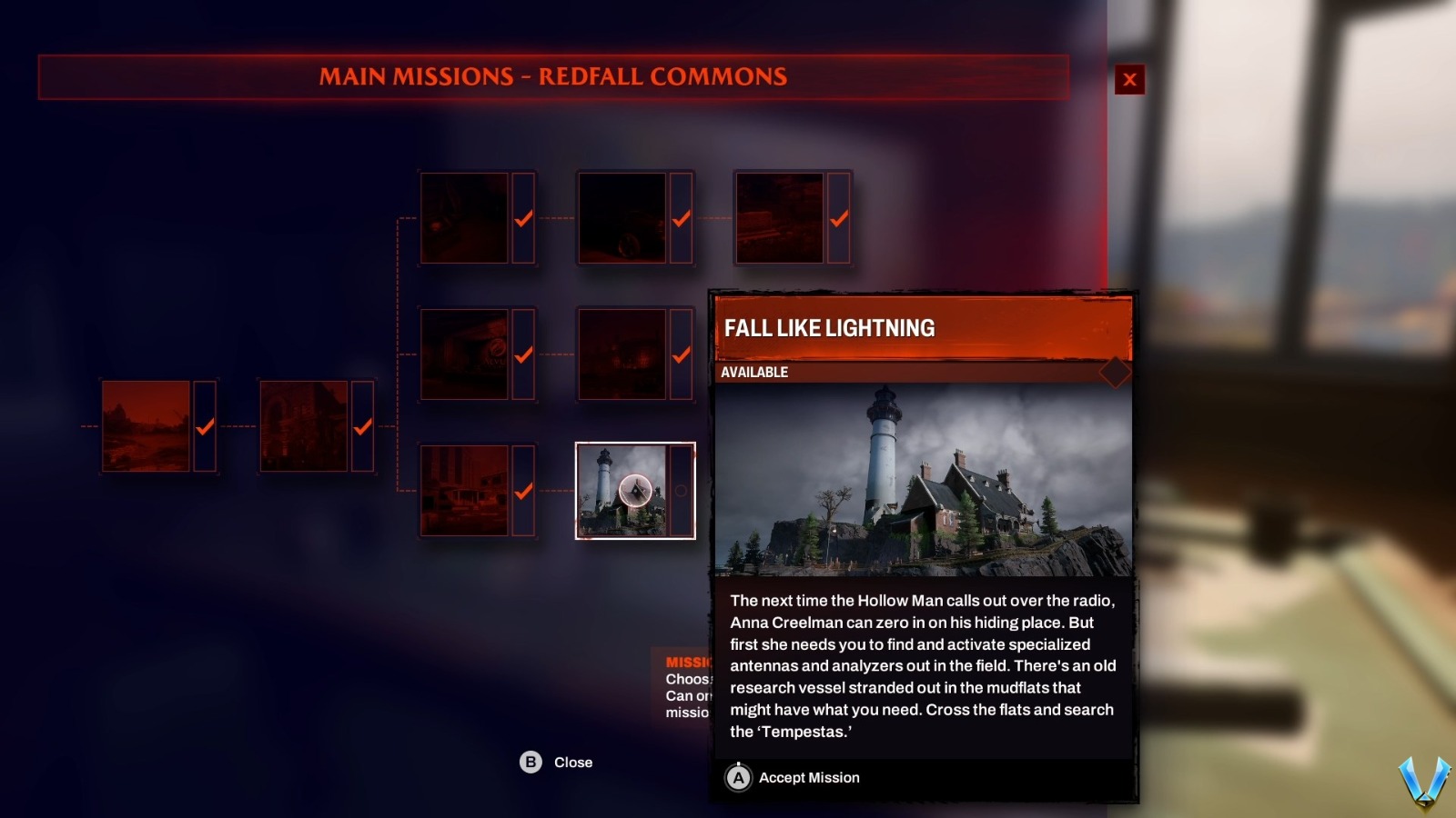 Redfall - Fall Like Lightning Walkthrough - Neoseeker