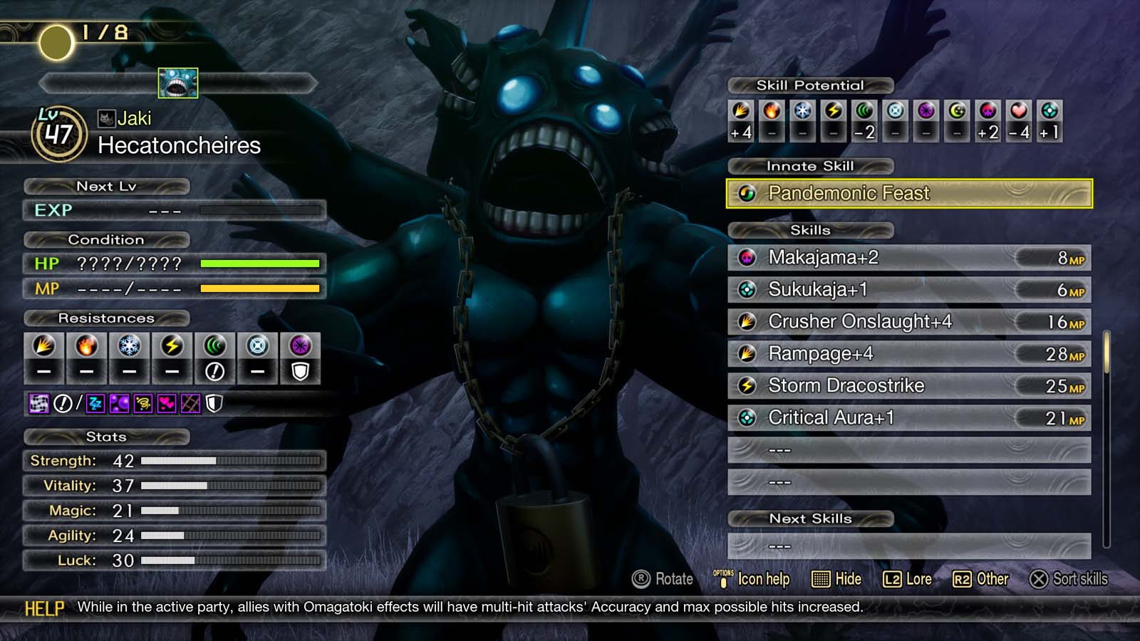Hecatoncheires Punishing Foe Guide - Shin Megami Tensei V: Vengeance ...