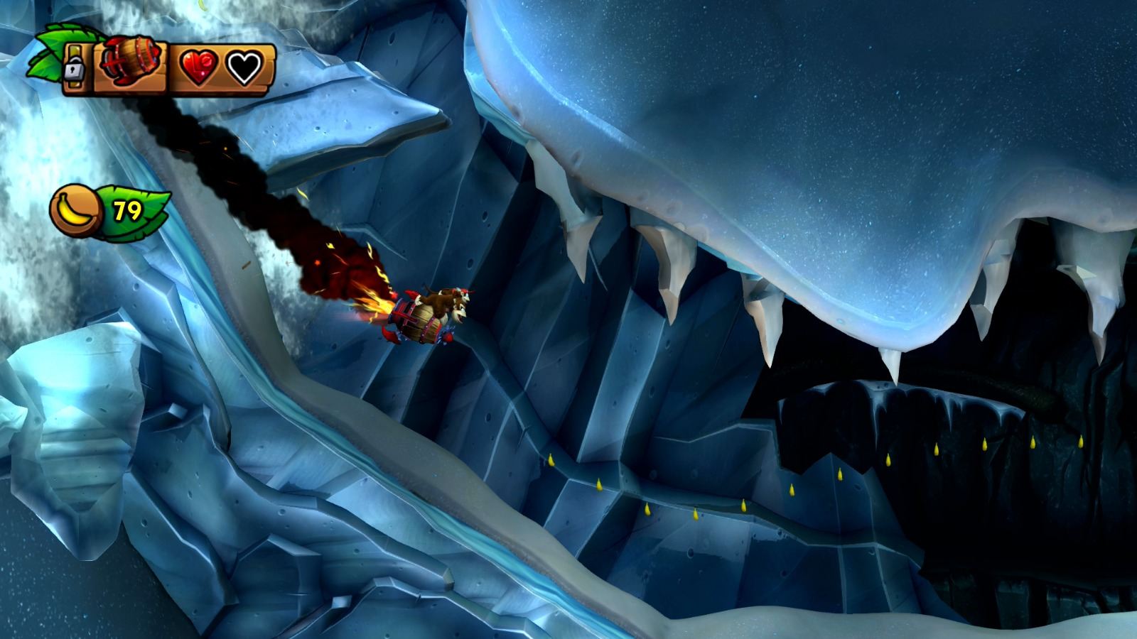 6-4 Blurry Flurry - Donkey Kong Country: Tropical Freeze Walkthrough ...