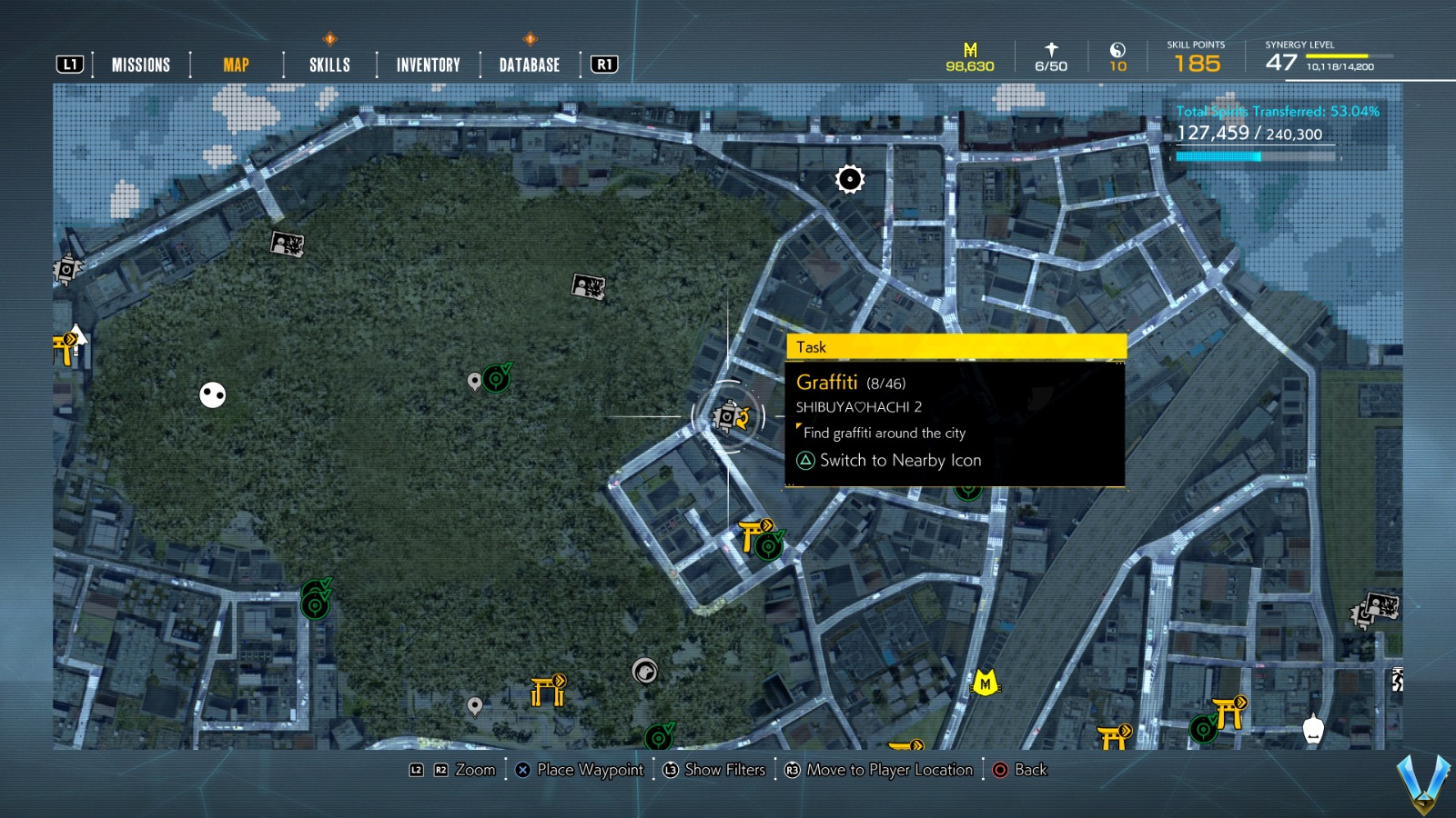 Ghostwire: Tokyo - All Shibuya♡Hachi Graffiti Locations Guide - Neoseeker