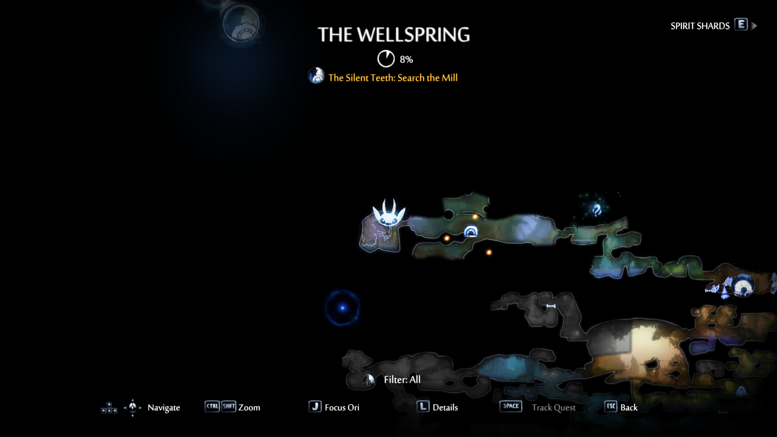 Spirit Shards - Ori and the Will of the Wisps Walkthrough - Neoseeker