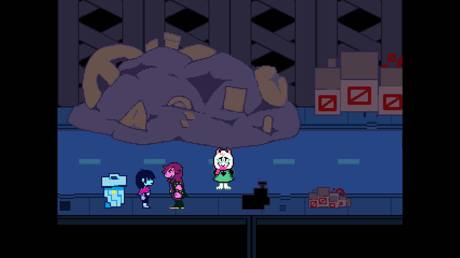 Cyber Field - Deltarune Walkthrough - Neoseeker