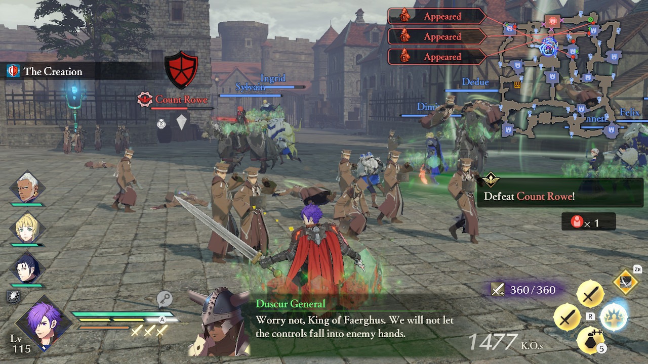 Chapter 8: Quelling the Rebellion Guide - Fire Emblem Warriors: Three ...