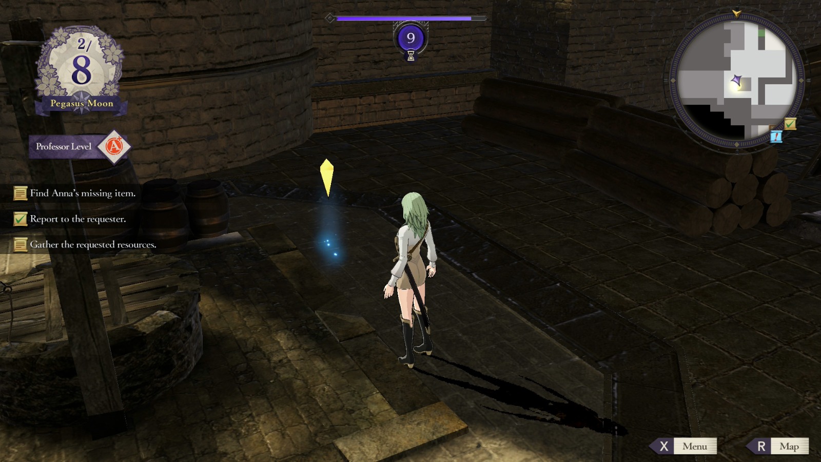 Month 2 - Free Time (Azure Moon) - Fire Emblem: Three Houses ...