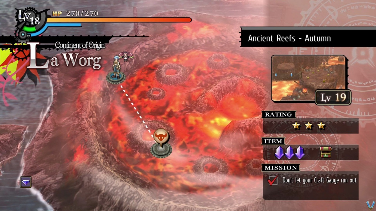 Legend of Nayuta - Ancient Reefs - Autumn Walkthrough - The Legend of ...