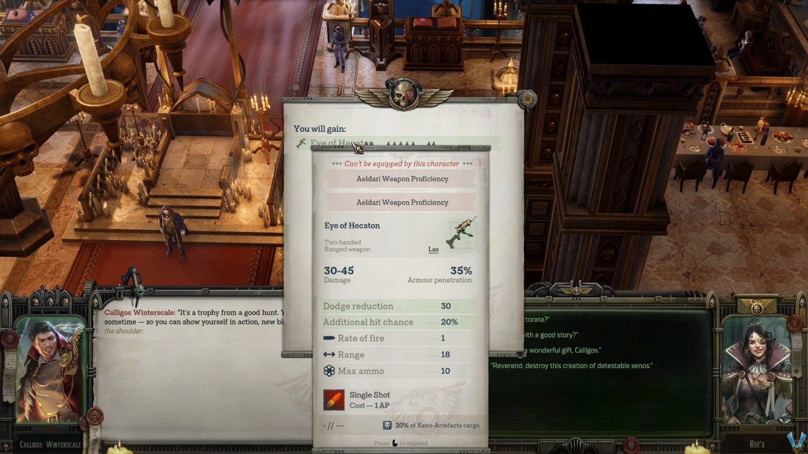 Rogue Trader - The Emperor and My Right Walkthrough - Warhammer 40,000 ...