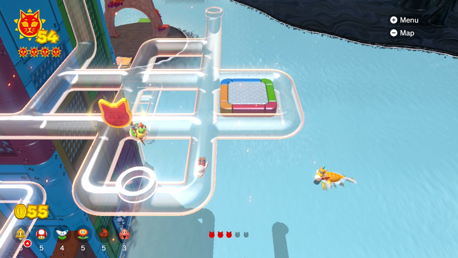 Pipe Path Tower - All Cat Shine Locations - Bowser's Fury Walkthrough ...