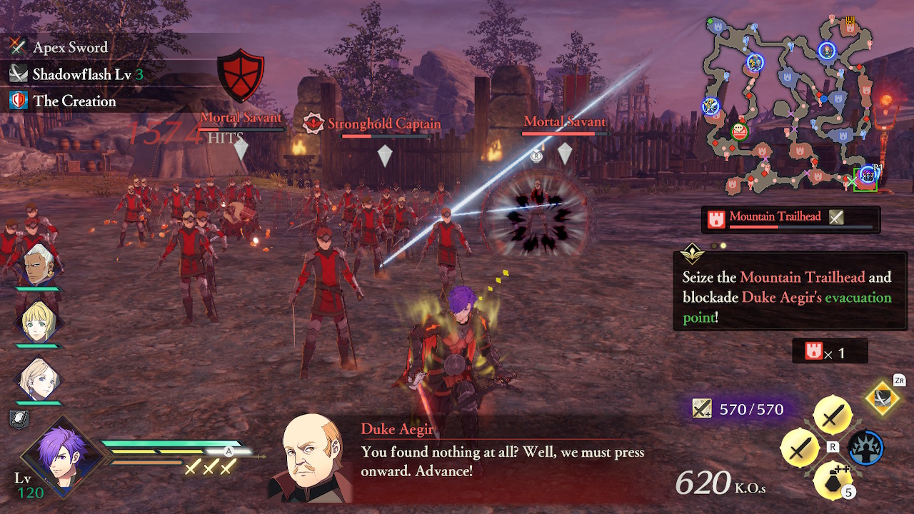 Chapter 14: The Chase to Garreg Mach Guide - Fire Emblem Warriors ...