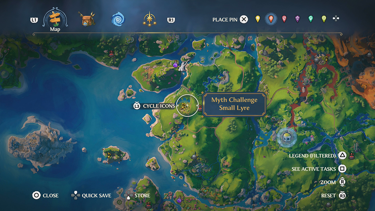 All Lyre Challenge Locations - Immortals Fenyx Rising Walkthrough ...