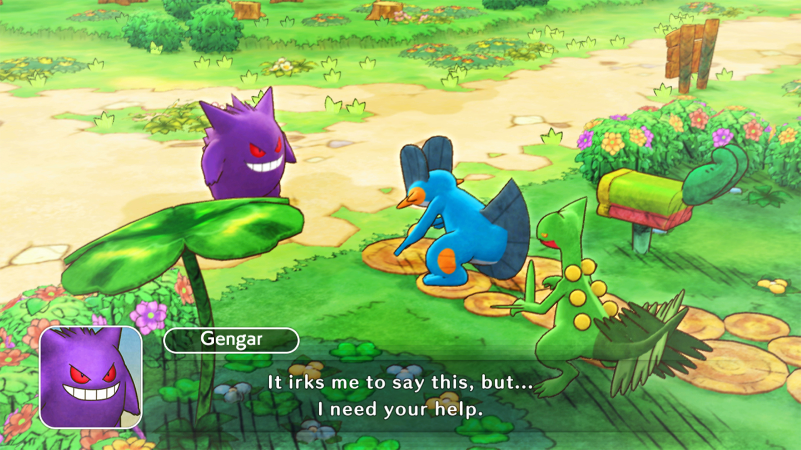Gengar Quest - Pokémon Mystery Dungeon: Blue Rescue Team DX Walkthrough ...
