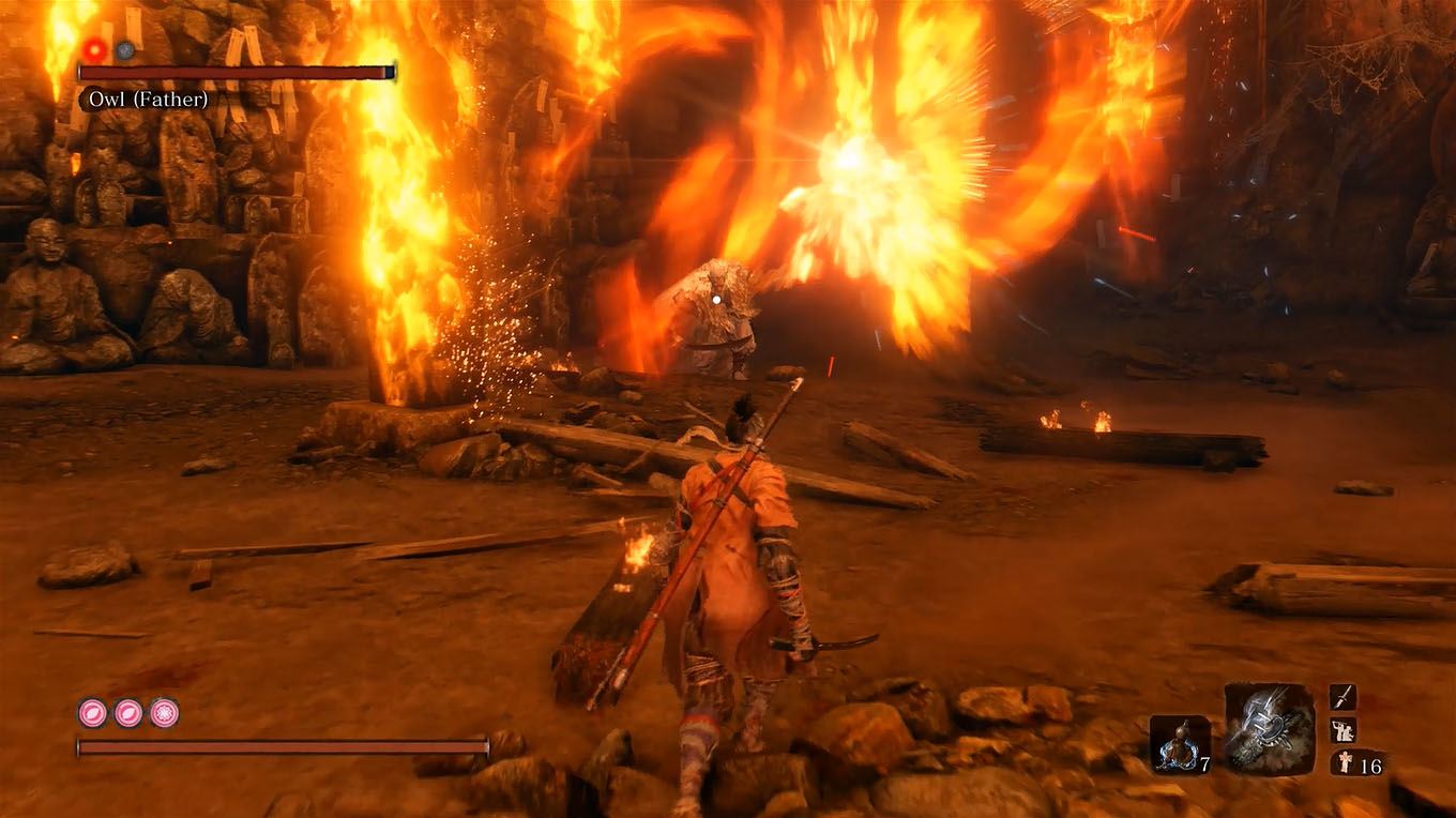 Boss: Owl (Father) - Sekiro: Shadows Die Twice Walkthrough - Neoseeker