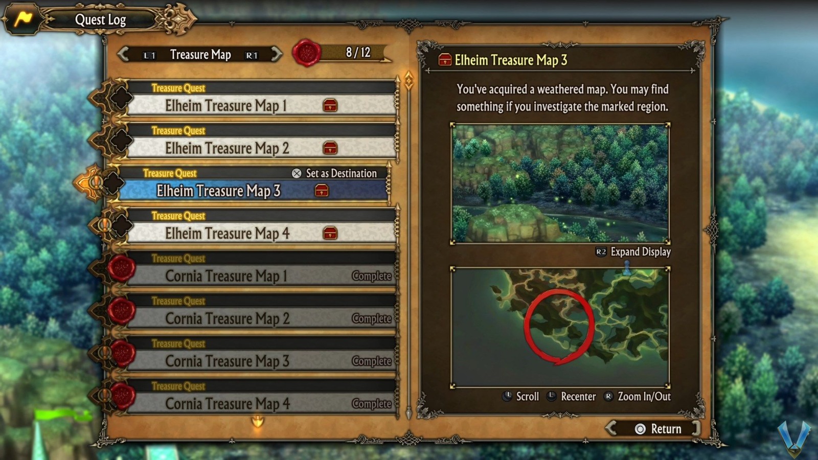 Unicorn Overlord - Elheim Treasure Map 3 Walkthrough - Neoseeker