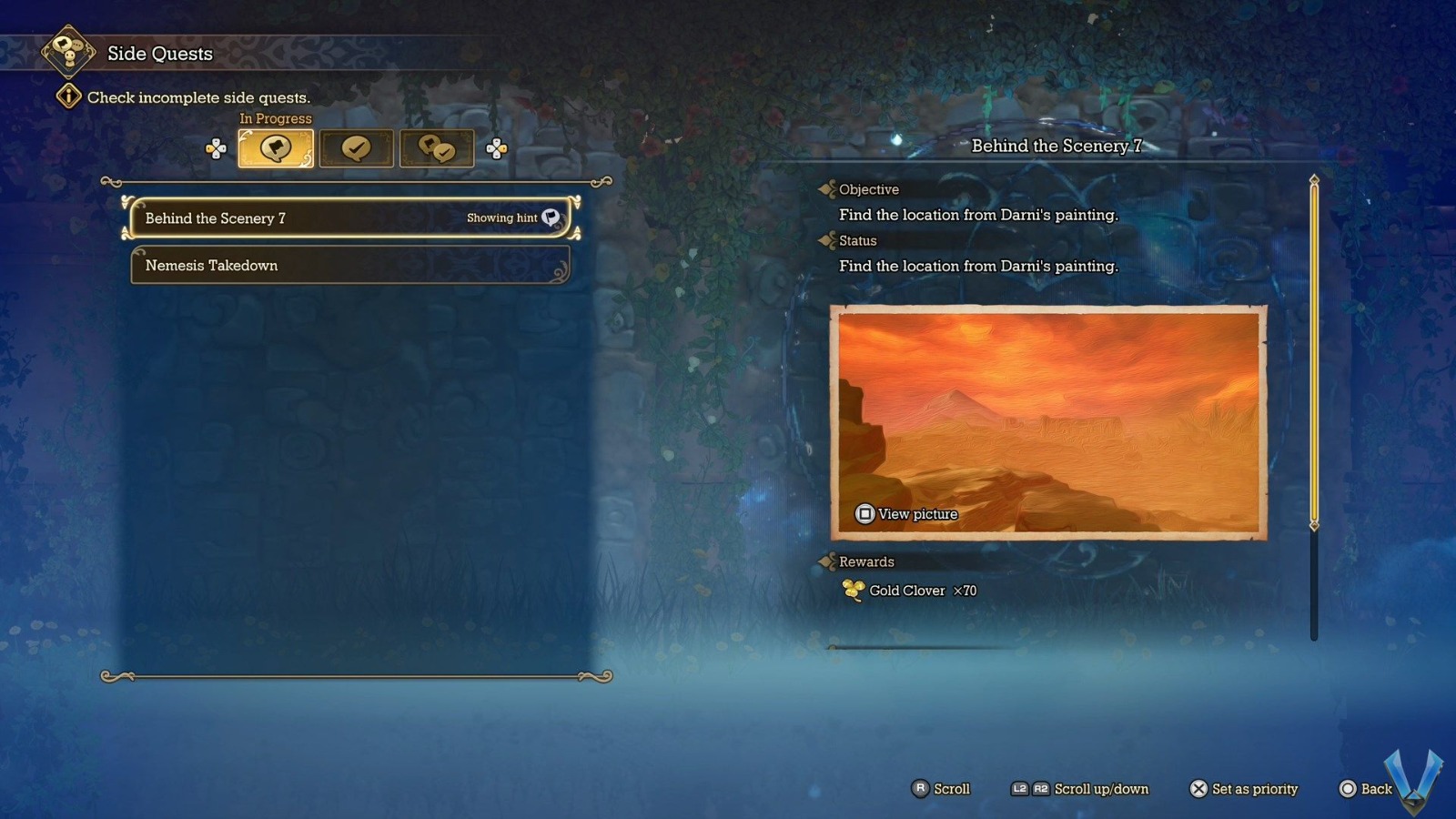 Behind the Scenery 7 (Chapter 7) - Visions of Mana Walkthrough - Neoseeker