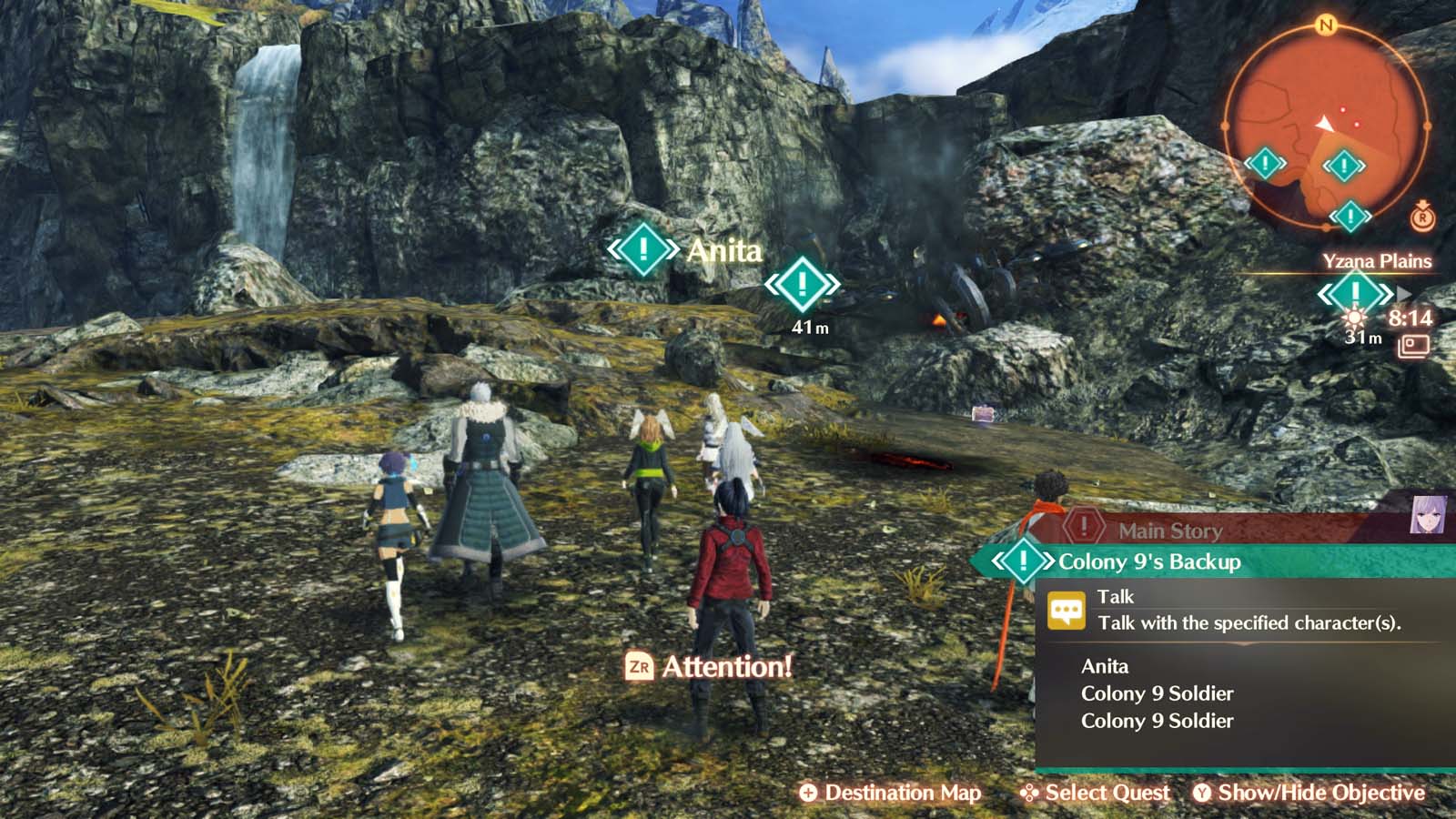 Colony 9's Backup Side Quest Guide - Xenoblade Chronicles 3 - Neoseeker