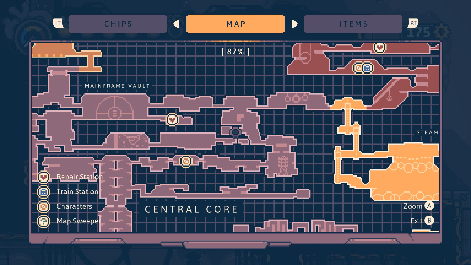 Central Core 5th Visit - Haiku, the Robot Walkthrough - Neoseeker