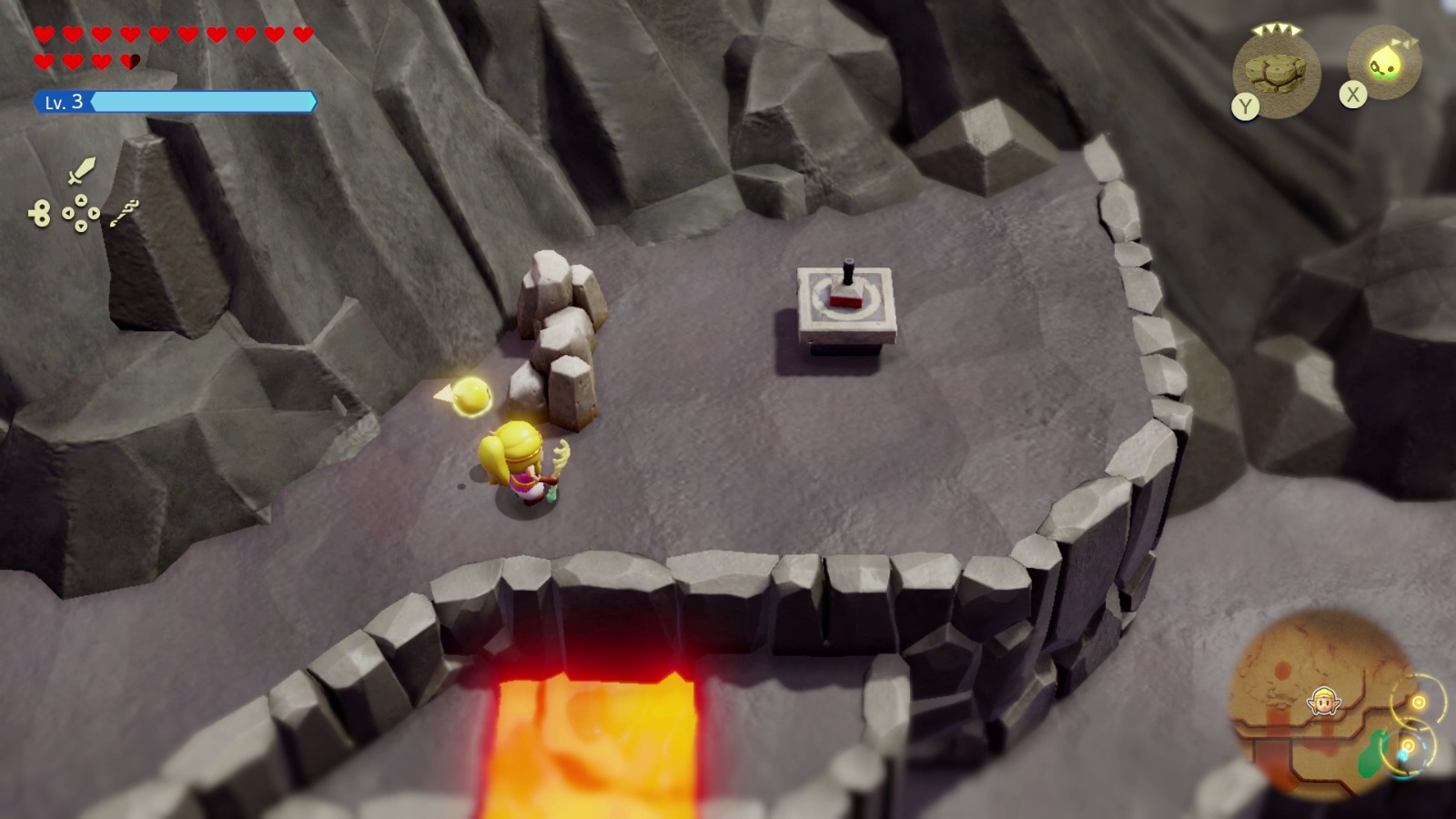 Eldin Volcano Exploration - The Legend of Zelda: Echoes of Wisdom ...