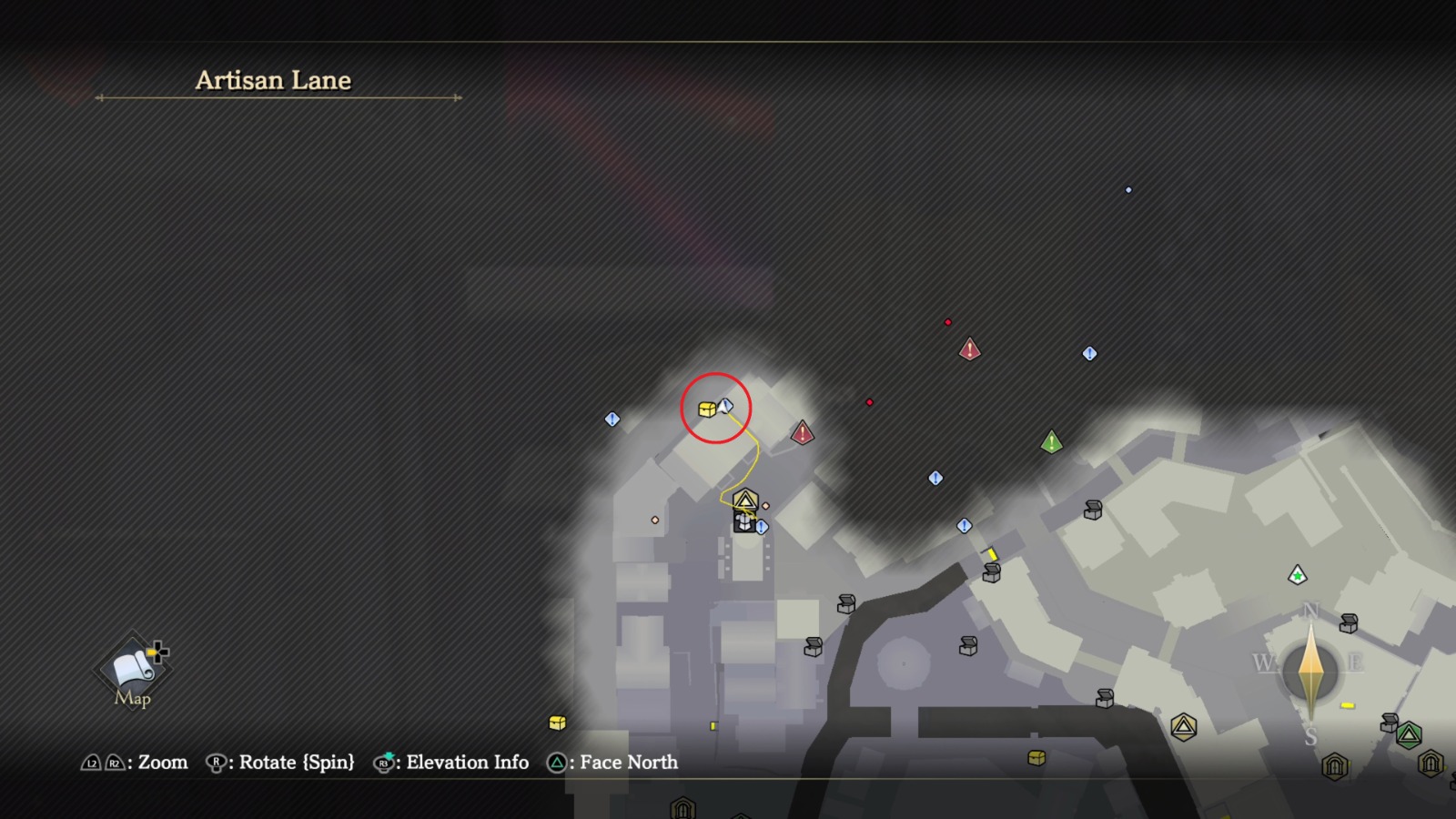 Ys IX: Monstrum Nox - Artisan Lane Walkthrough - Neoseeker